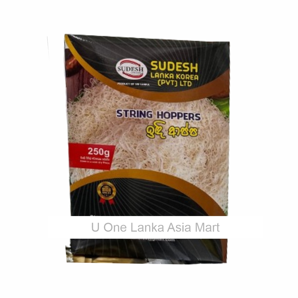 Sudesh ක්ෂණික ඉඳි ආප්ප – 250g / String Hoppers